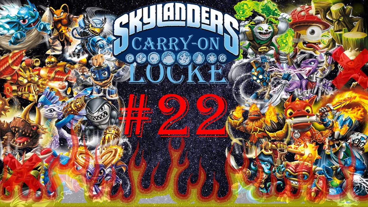 Nobody Ever Expects The Stone Monkey!! -- Skylanders Carry-On Locke w ...