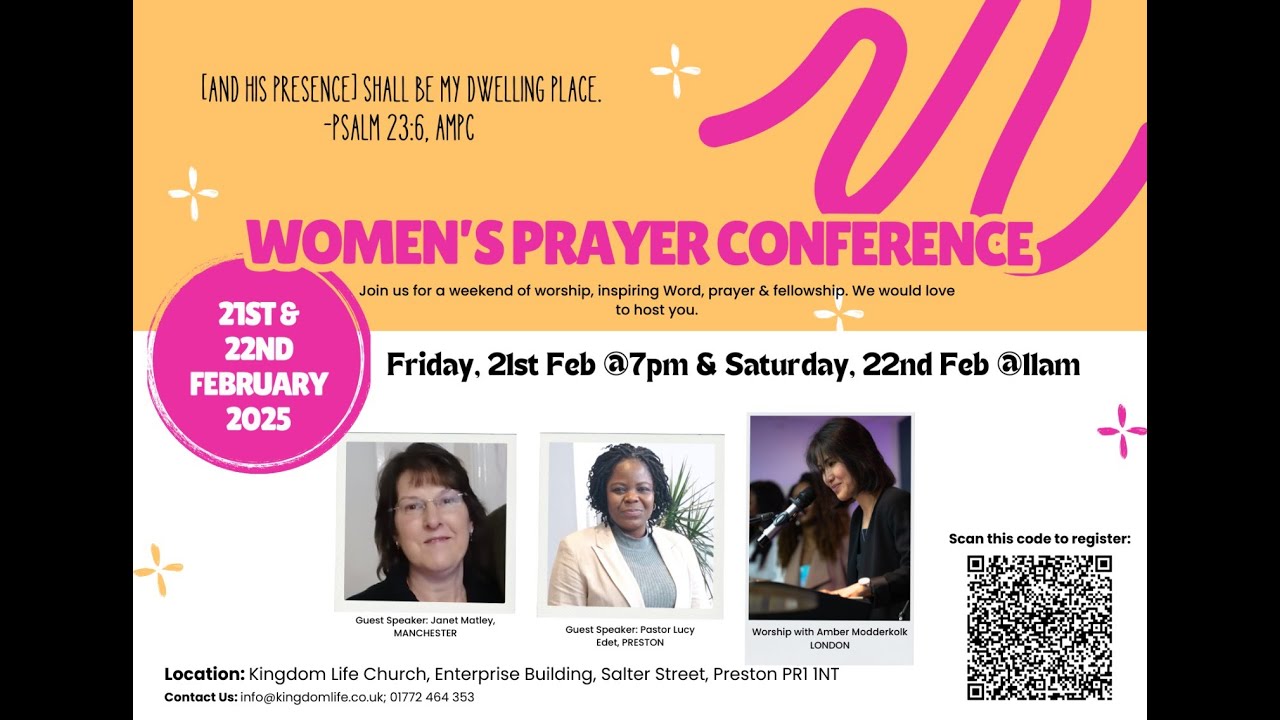 Day 2 | Women's Prayer Conference | Saturday 22nd February 2025 - YouTube