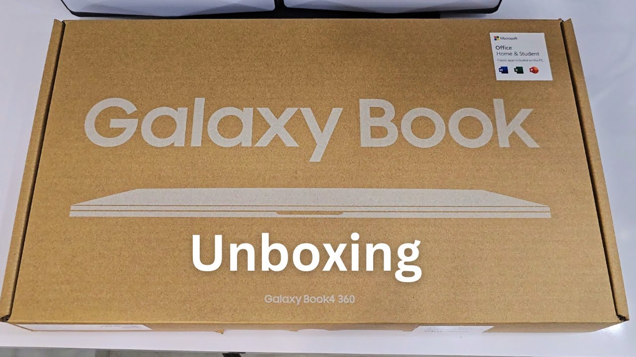 Samsung Galaxy Book 4 360 Unboxing #samsung #galaxybook4 - YouTube