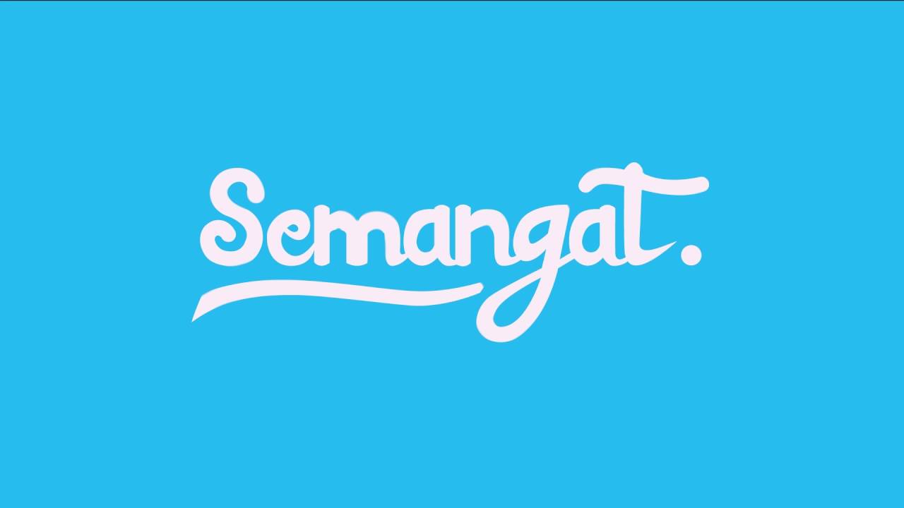 Motion Graphic Typography "Semangat" - YouTube
