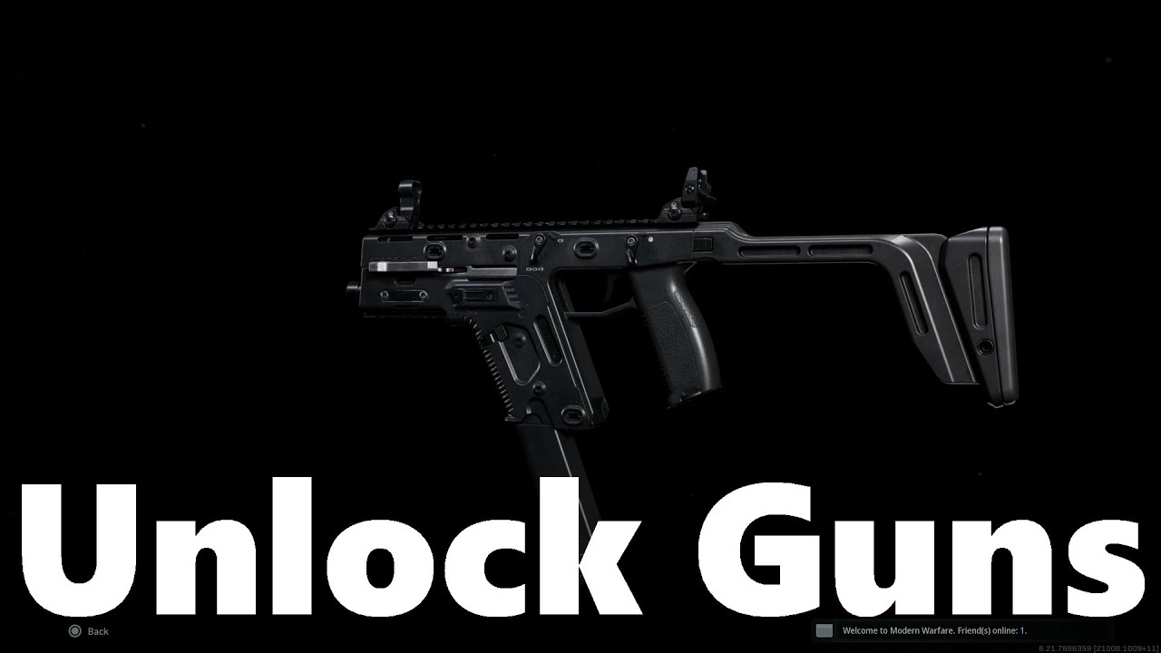 How To Unlock The Fennec SMG (Vector) And The CR-56 Amax AR (Galil ...