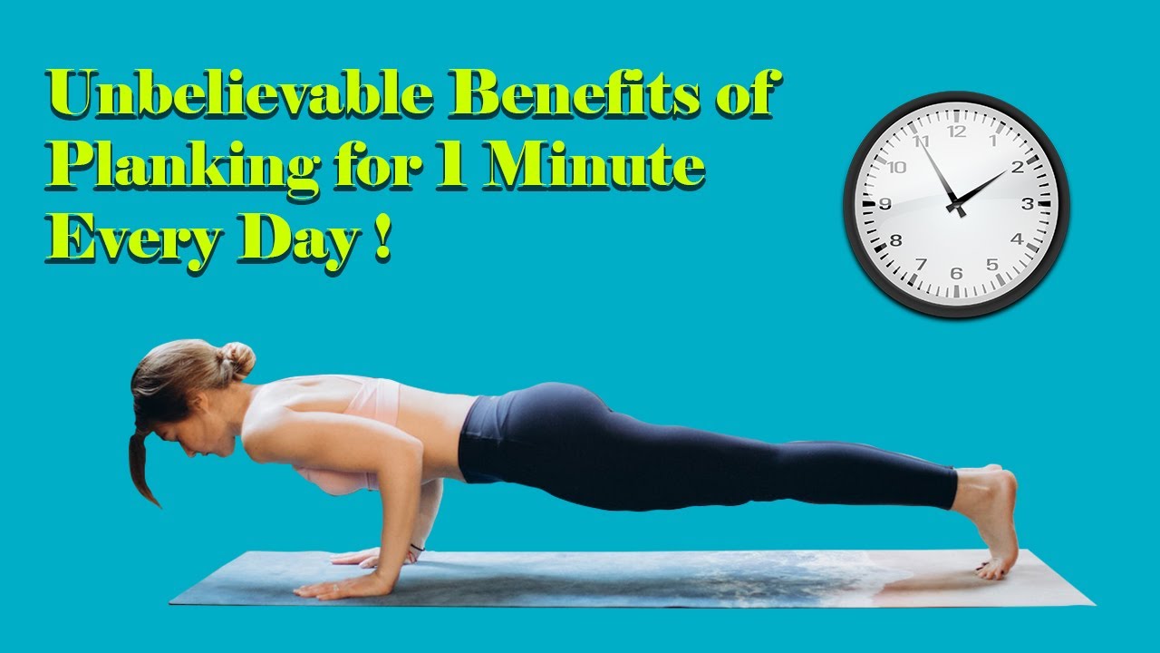 Transform Your Body with Just 1 Minute of Planking Every Day! - YouTube