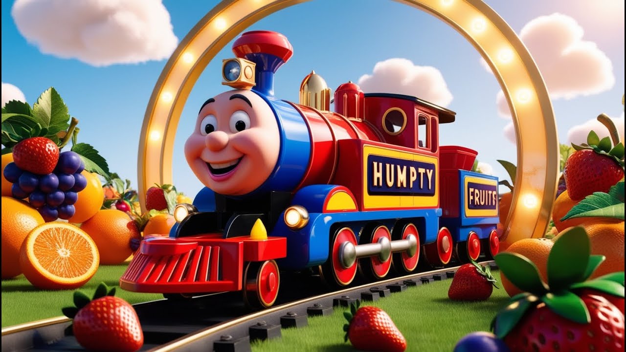 Humpty the Train on a Fruits Ride 🚂🍎 | Fun Kids Poem | Storytime with ...
