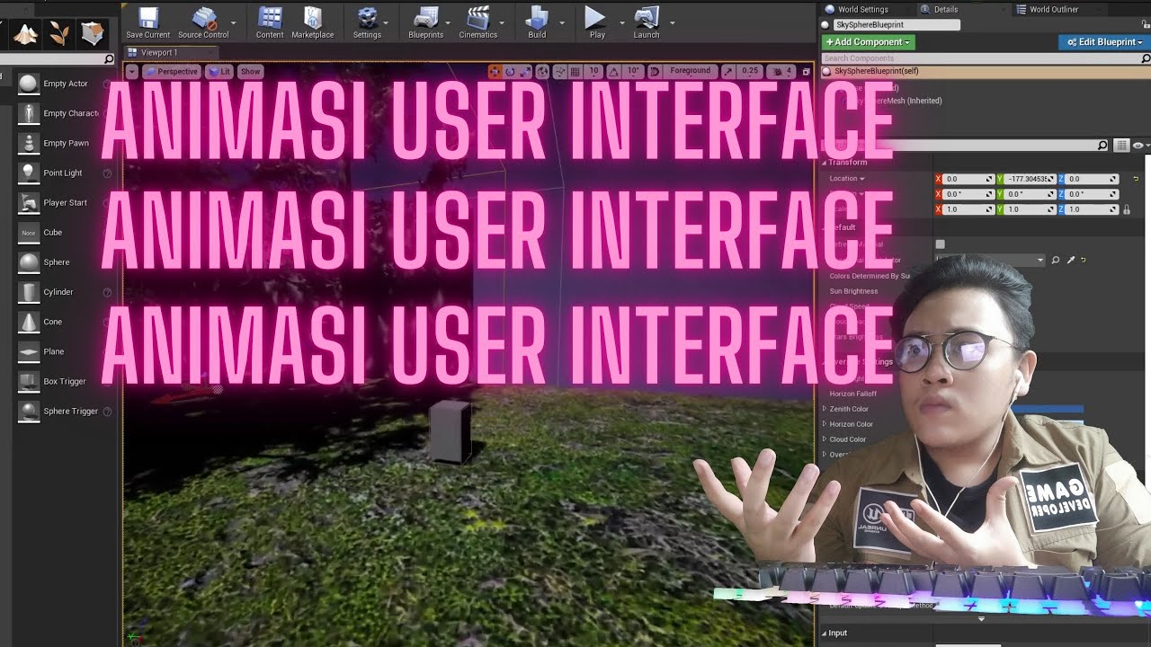 BUAT ANIMASI USER INTERFACE!! | UNREAL ENGINE INDONESIA - YouTube