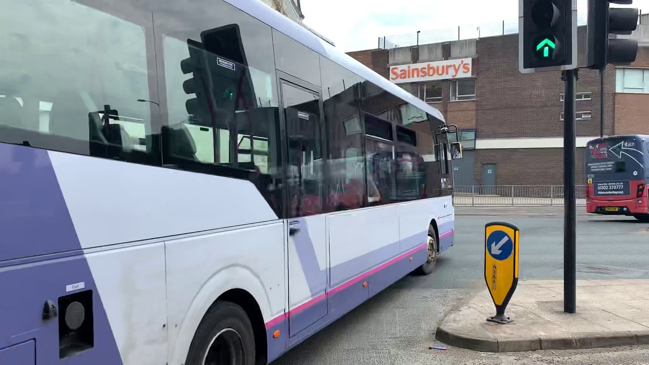 First Bus Doncaster 63384 On 55 From Doncaster Interchange To ...