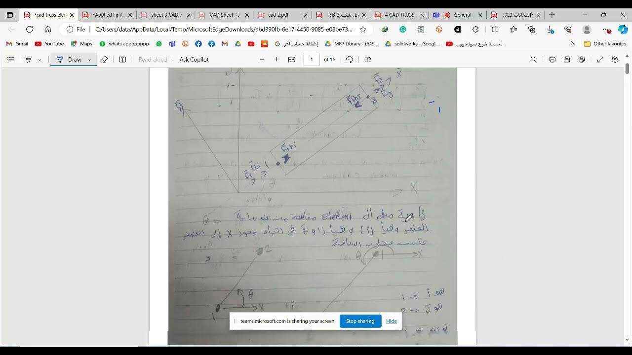 6-Truss finite element method - YouTube