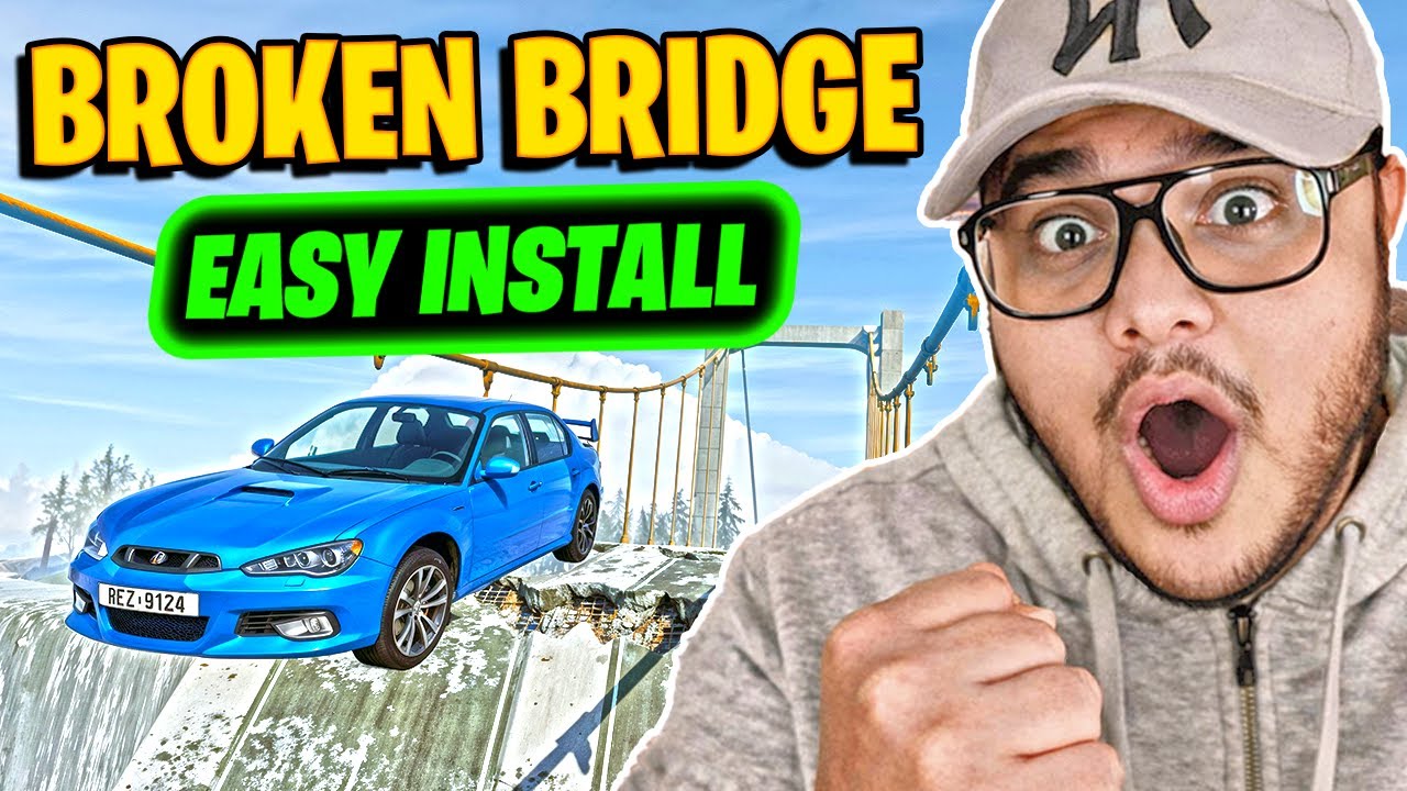 Broken Bridge Map Installation in BeamNG Drive | Easy Tutorial 2026 ...