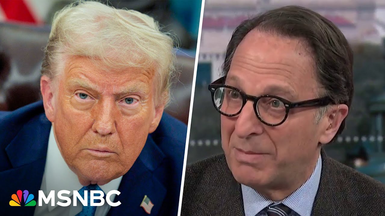 ‘Totally illegal’: Andrew Weissmann on Trump’s effort to dismantle the ...