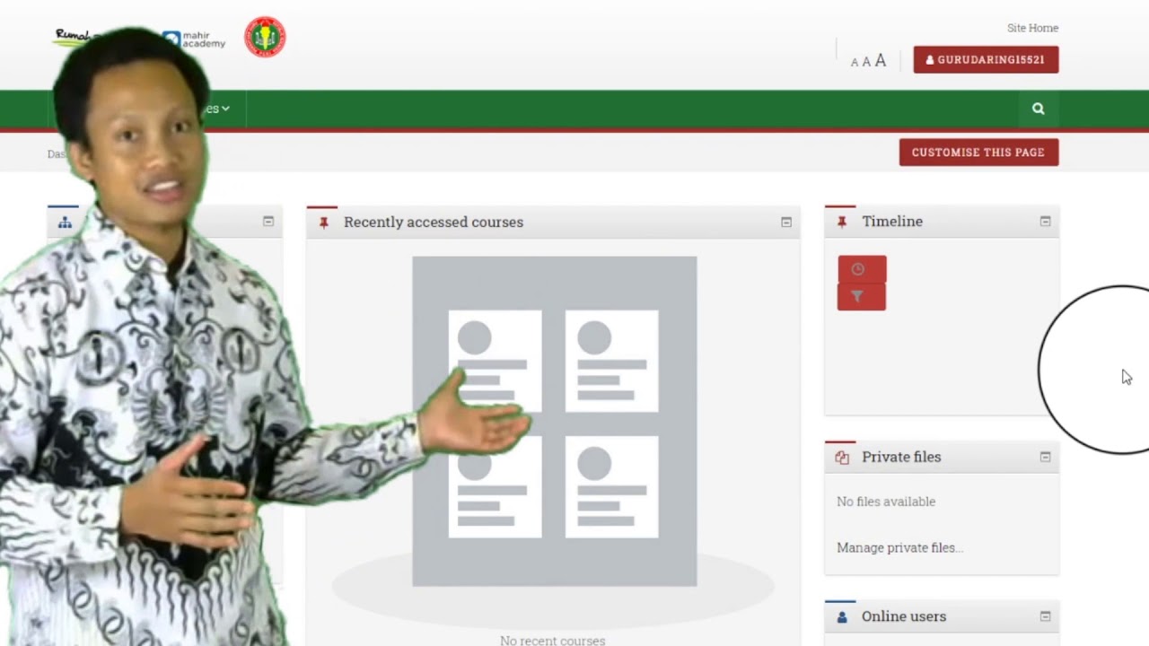 CARA LOGIN SISTEM WEBINAR PGRI - YouTube