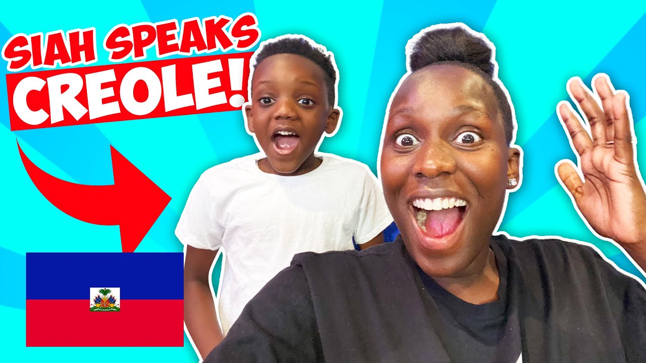 Speaking Only Creole To My Kids *Siah SPEAKS Creole* - YouTube