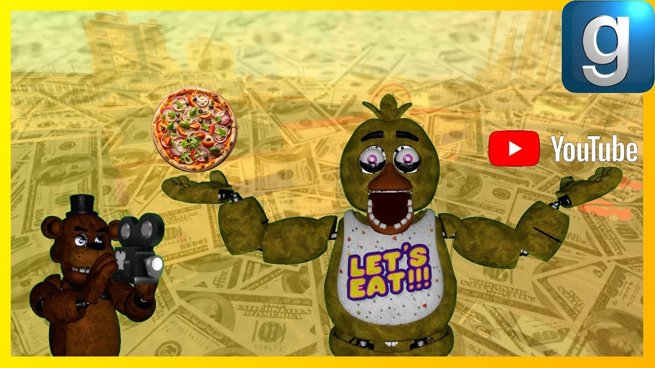 Gmod FNAF | Chica Starts a Cooking Channel! - YouTube