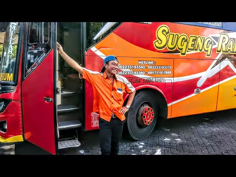 KONDEKTUR SAKIT, BUS SUGENG RAHAYU 7613 PERPAL DI JOGJA