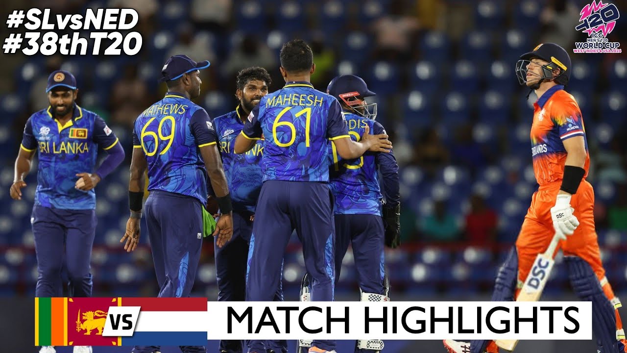 Sri Lanka vs Netherlands ICC T20 World Cup 2024 Match Highlights | SL ...