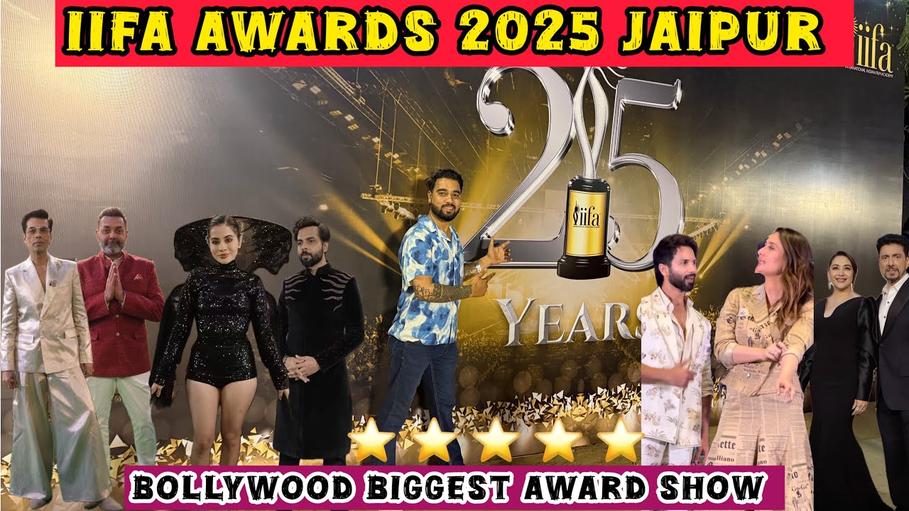 iifa awards 2025 in jaipur | Bollywood biggest Award Show in jaipur ...