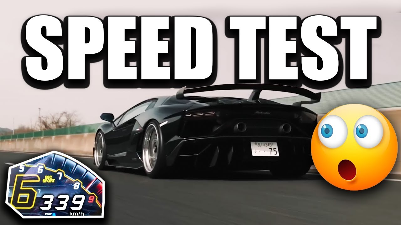 The Lightning-Fast Aventador SVJ, Hitting Speeds of 300km/h+! - YouTube