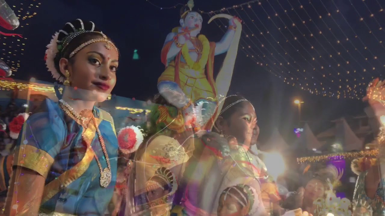 Défilé pour le Dipavali de Saint André 2018 - YouTube