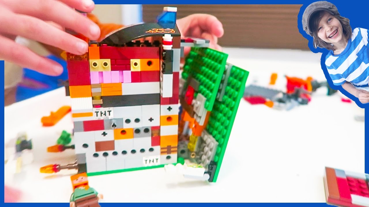 Lego Minecraft MOC - YouTube