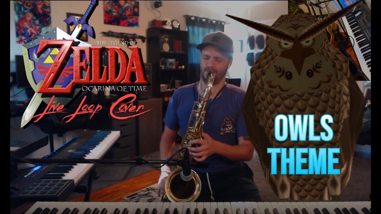 Owls Theme l Live Loop Performance l Saxophone Cover l Kaepora Gaebora ...