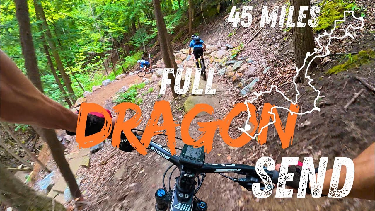 Mountain Biking Dragon Trail Michigan (Full Loop) - YouTube