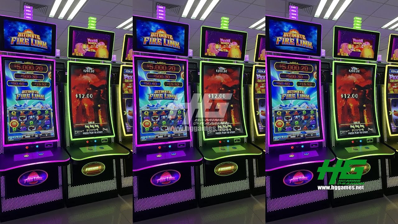 Fusion 4 Slot Skill Game With Luxury 43 Inch Curved Touch Casino Slot ...