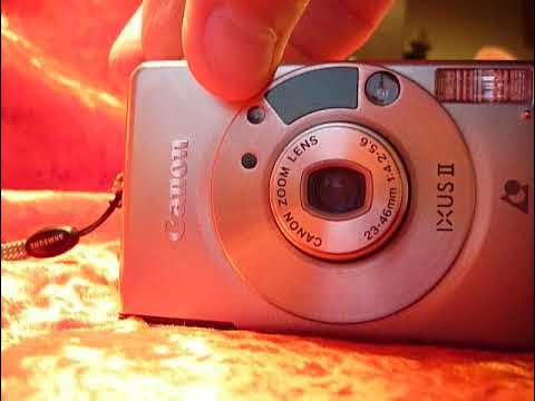 Пленочный фотоаппарат Canon IXUS II (№4570103) - YouTube
