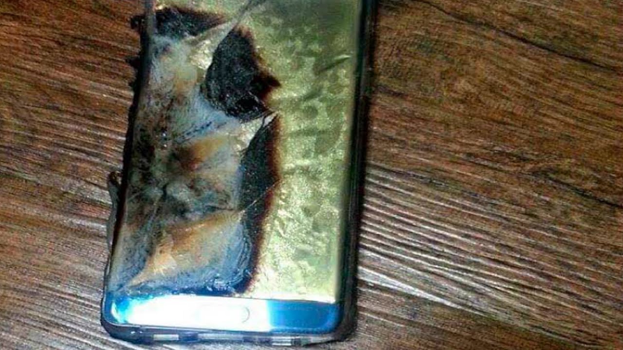 El Samsung Galaxy Note 7 explota, las soluciones de la compañía - YouTube