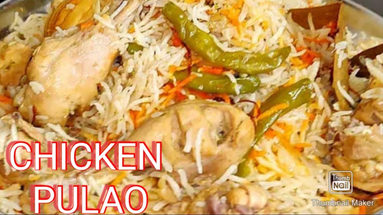 SIMPLE AND EASY CHICKEN PULAO | INDIAN CHICKEN RICE BOWL RECIPE ...