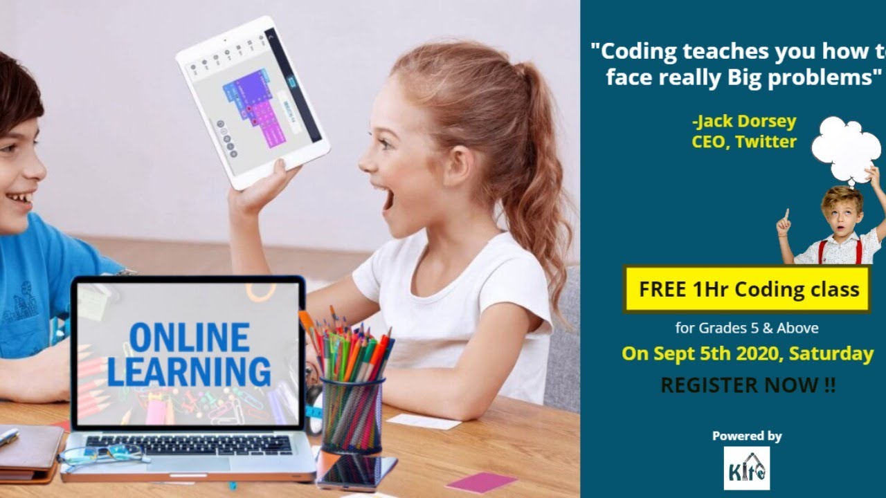 FREE Coding Webinar - KITE LIVE - YouTube