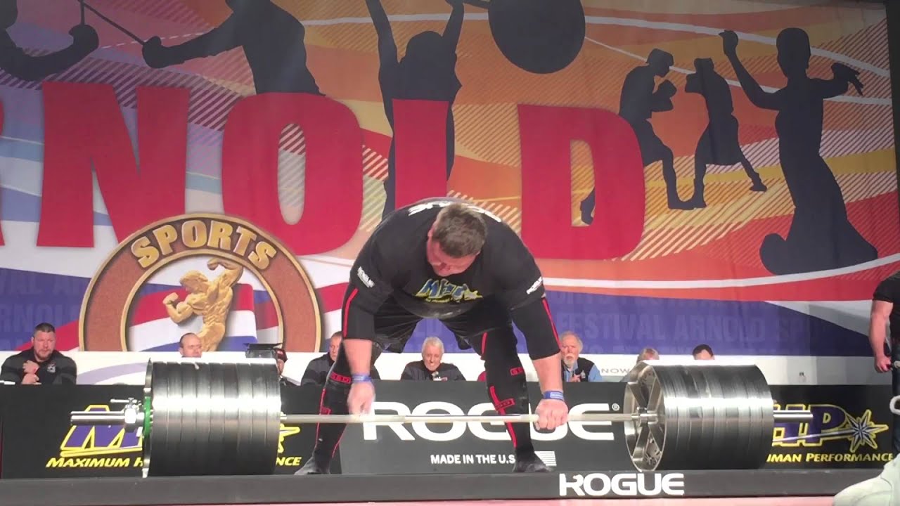 Zydrunas Savickas , Big Z Arnold classic 2016 dedlift - YouTube