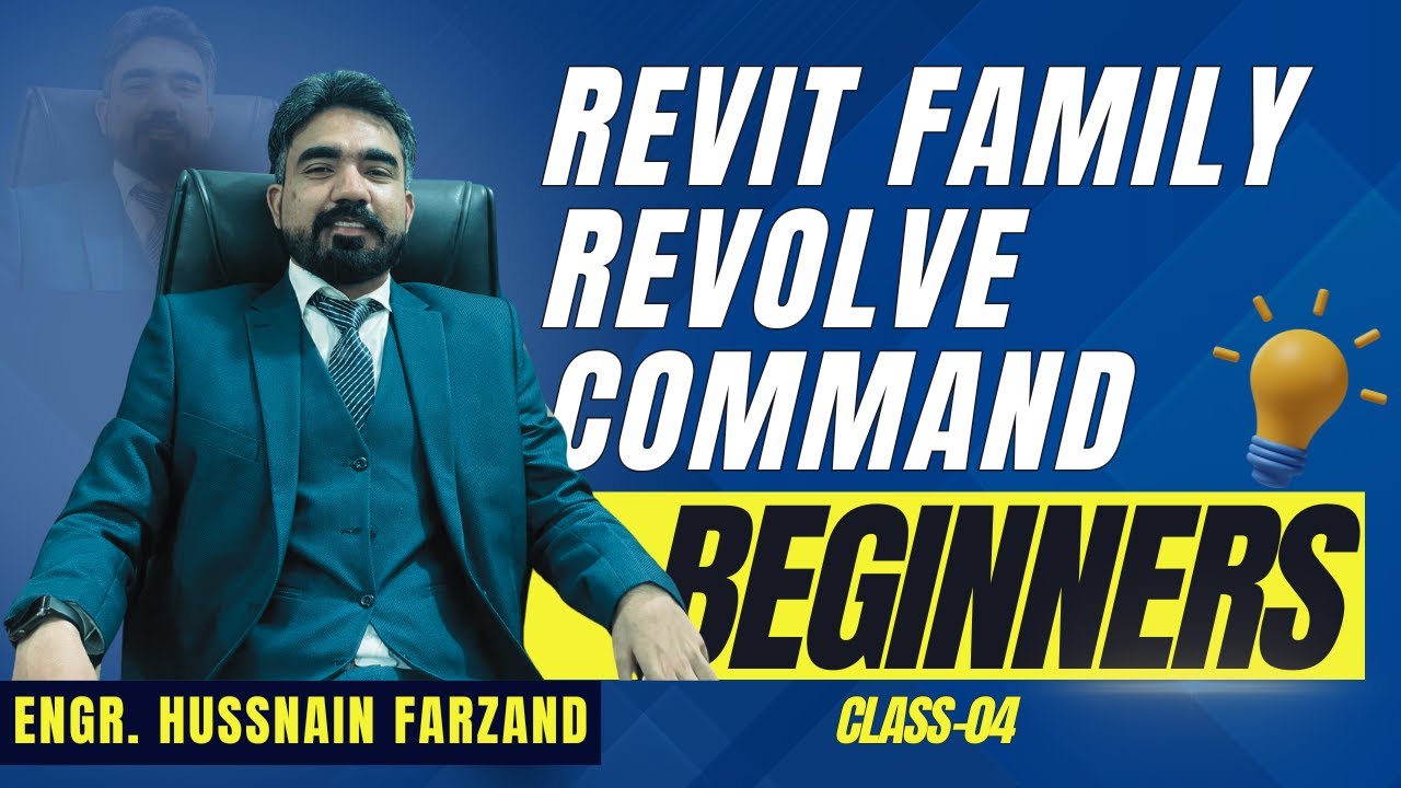 How to use Revolve command in Revit 2024 | Beginners | Urdu/Hindi ...