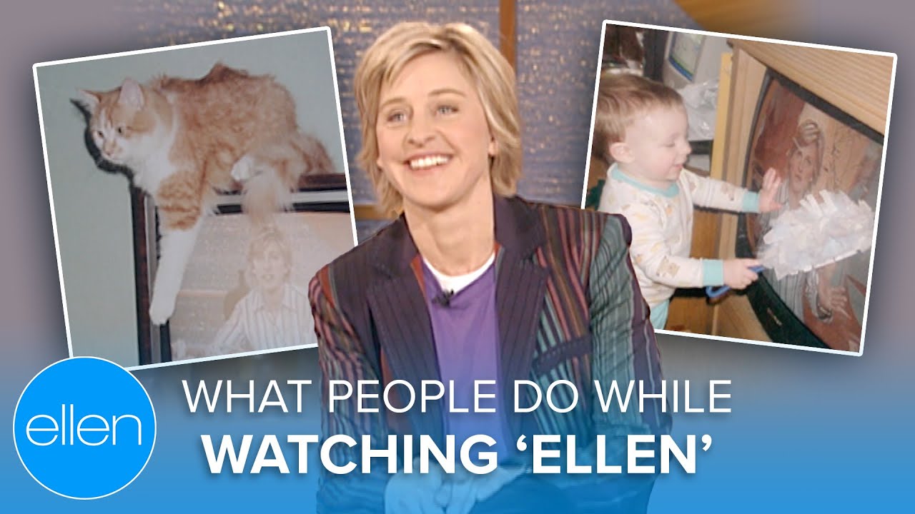 What People are Doing While Watching Ellen (Part 2) - YouTube