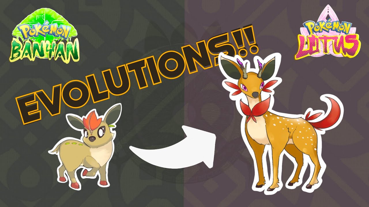 DRAW NEW MID-EVOLUTION OF STARTERS POKEMON! My own Fakemon Region - YouTube