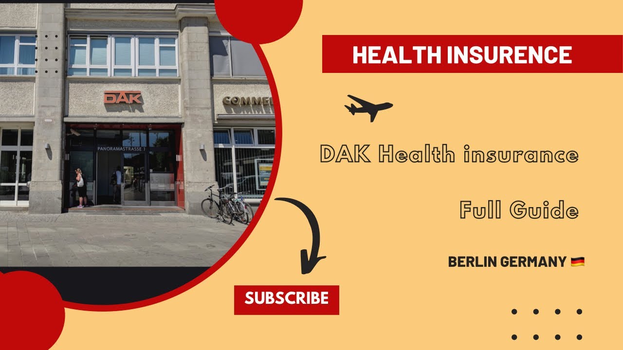 DAK Gesundheit | Health Insurance | Berlin Germany 🇩🇪 | Full Guide ...