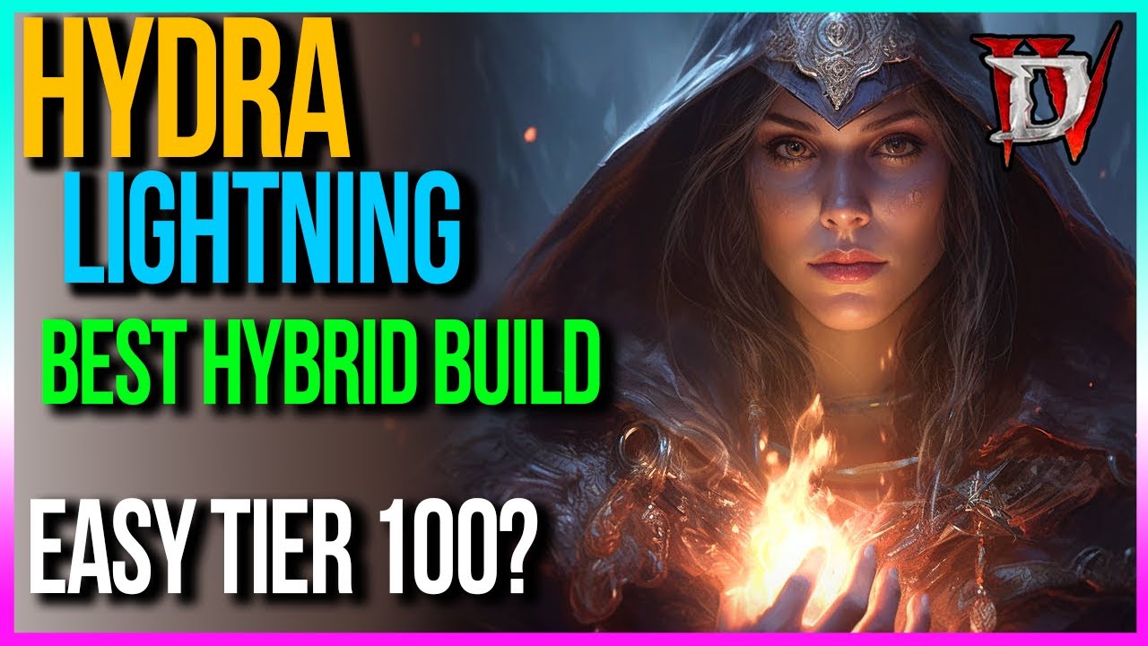 [ Diablo 4 Season 1 ] HYDRA LIGHTNING SORC - BEST HYBRID build - EASY ...