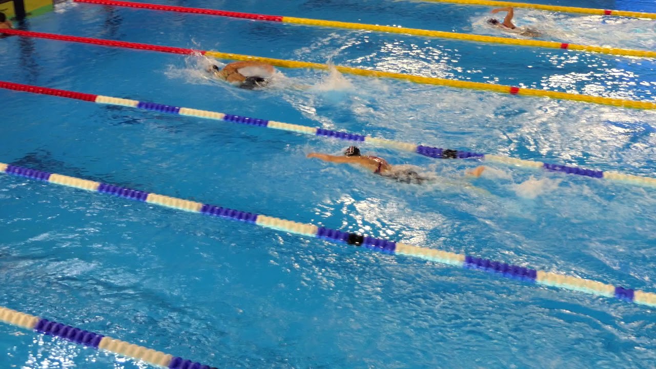 North Sea Swim Meet 2018 - 800m Freestyle women - Finish - YouTube