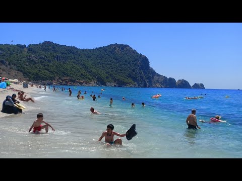 CLEOPATRA BEACH IN ALANYA 🌊🌞🌴:  walking tour
