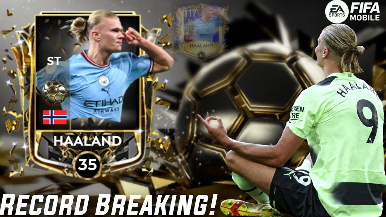RECORD BREAKING HAALAND FIFA MOBILE 23 | Recreating 35 H2H GOALS with ...