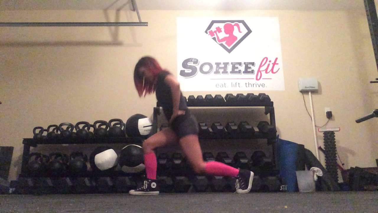 Exercise Demo: Bodyweight Split Squat - YouTube