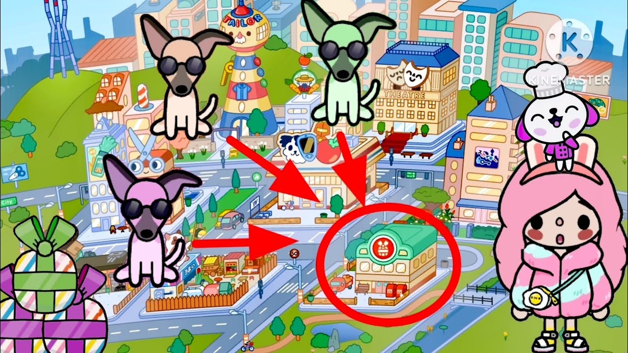 GET YOUR NEW DOG FREE GIFT IN TOCA LIFE WORLD🌍 - YouTube