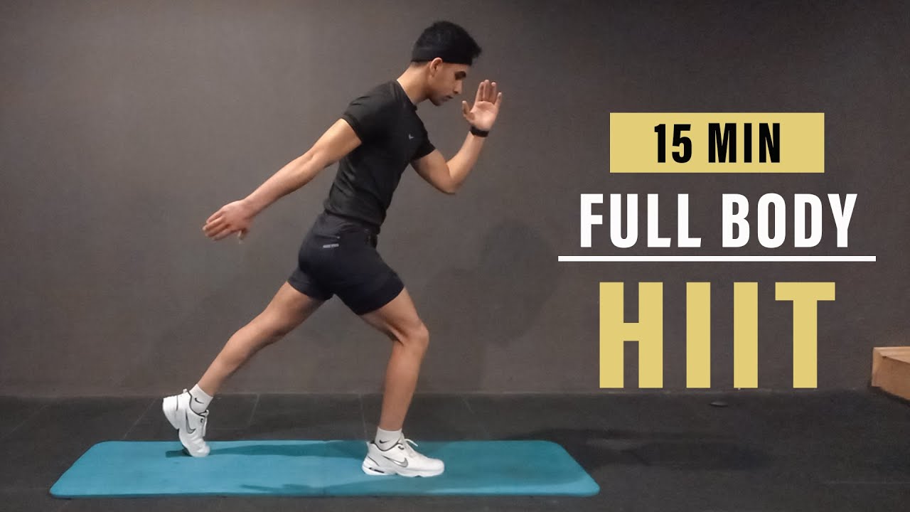 15 Min Perfect Fat Killer Full Body HIIT Workout At Home - No Equipment ...
