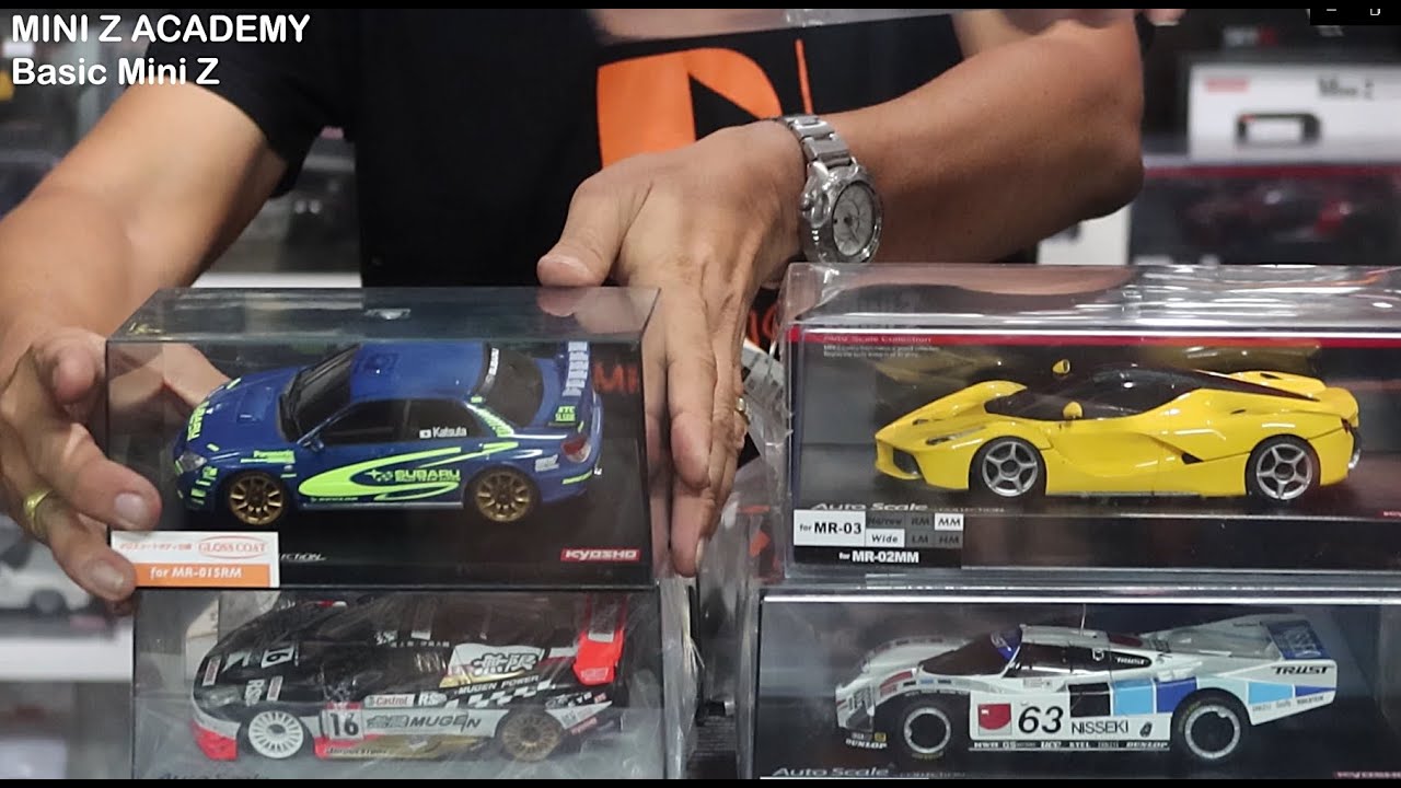 MINI Z ACADEMY : Basic Mini Z | Chapter 4: การเลือกบอดี้และการทำสีขั้น ...