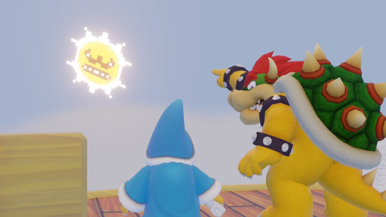Bowser hates the sun - YouTube