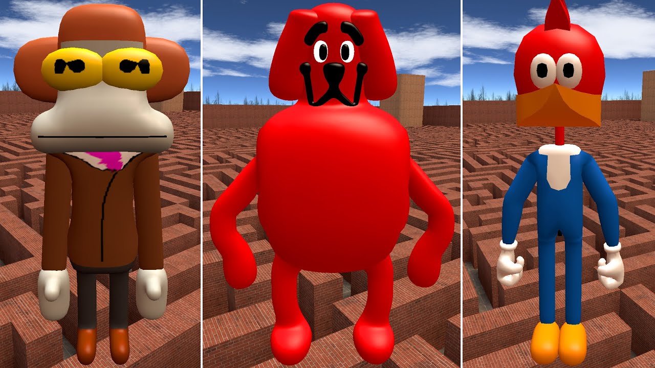 PLAYING AS TEST 3D NEXTBOT | 3D SANIC CLONES MEMES in GMod! #10 - YouTube