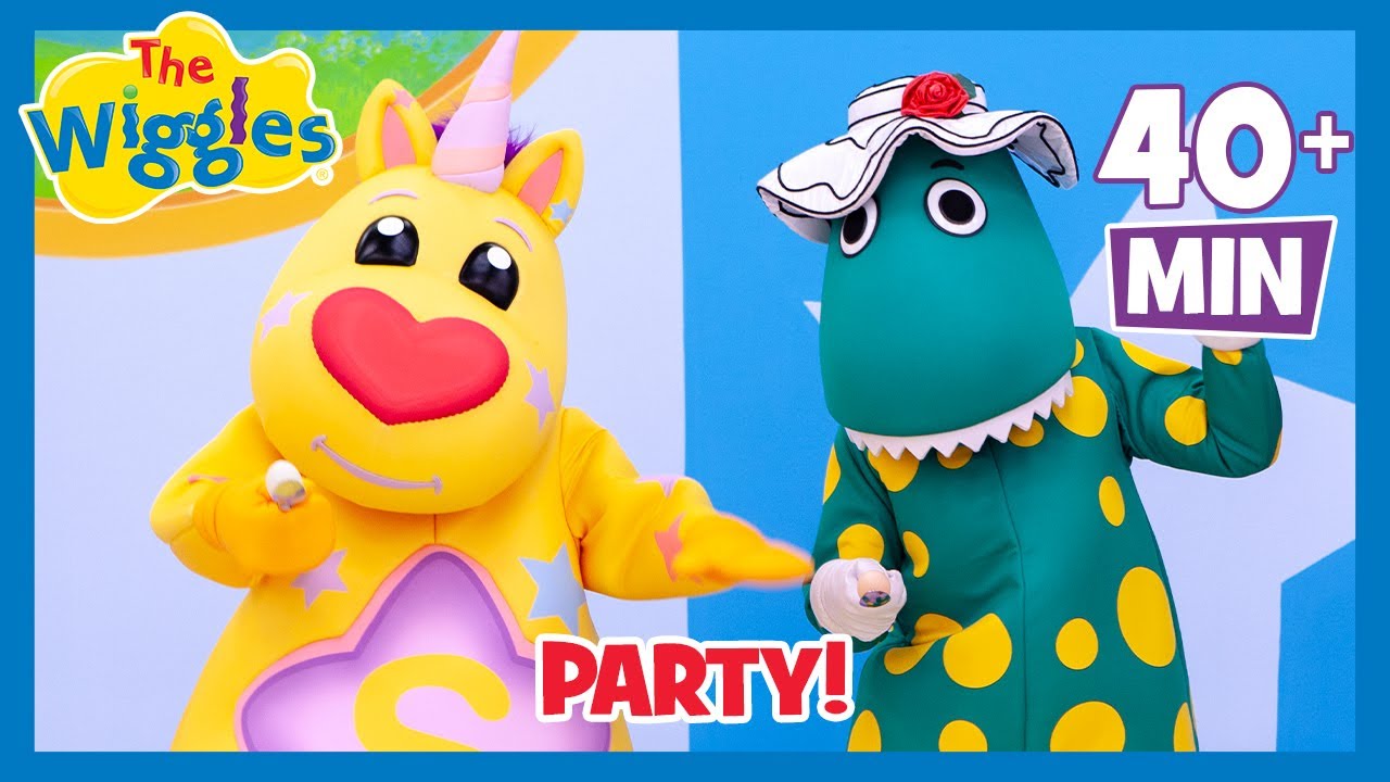 40 Min Dance Party Songs for Toddlers 🎈🧸 The Wiggles Compilation ...