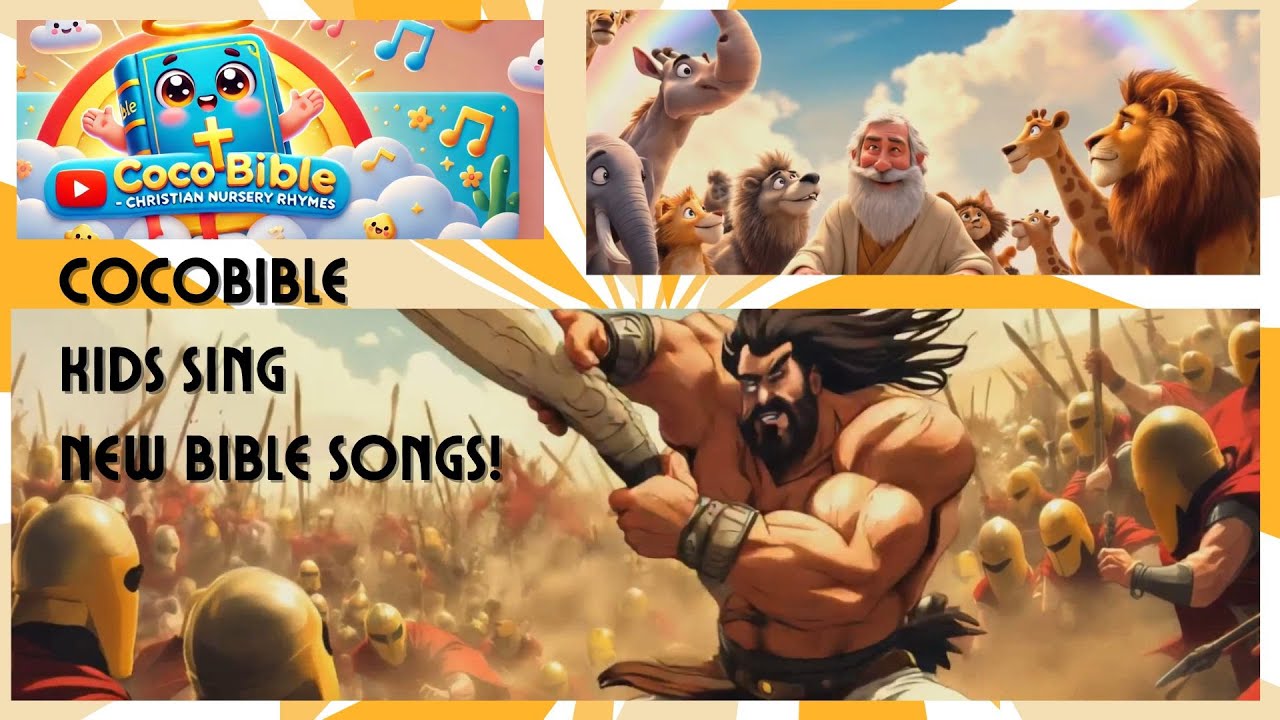 Samson Strong, Samson Brave - Bible Song for Kids | The Story of ...
