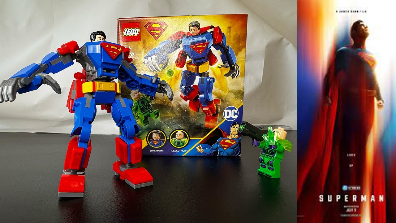 LEGO DC Comics Super Heroes 76302 Superman Mech vs. Lex Luthor - LEGO ...