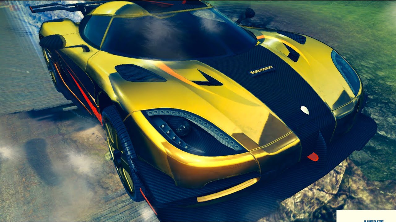 Asphalt 8, Golden KOENIGSEGG ONE:1, WST, Iceland Sprint 6 - YouTube