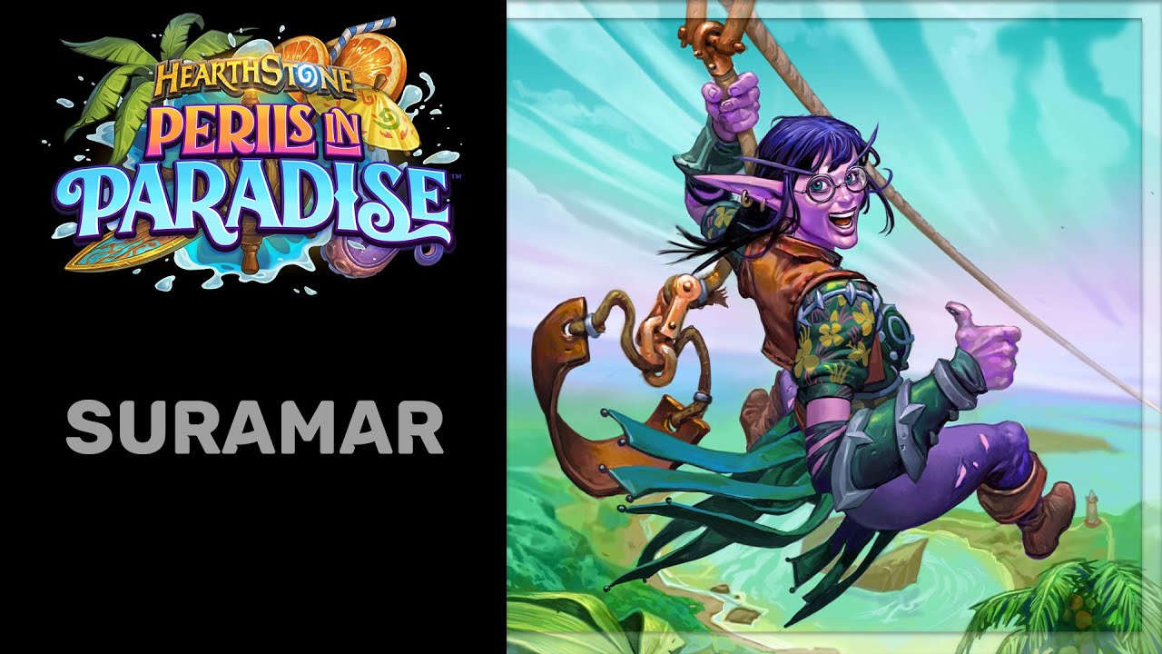 Hearthstone - Theme of Aranna, Thrill Seeker (Suramar) - YouTube