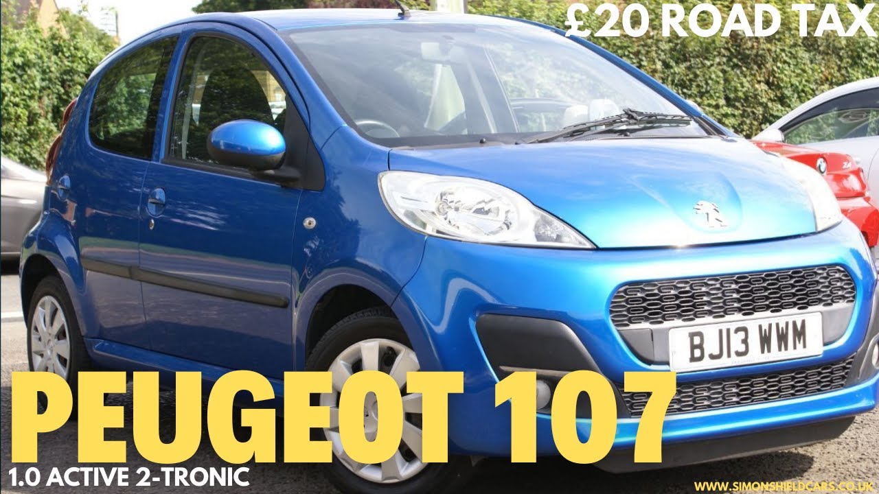 Perfect first car? Peugeot 107 1.0 Active Automatic - YouTube
