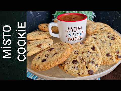 STARBUCKS MISTO COOKIE tarifi Bol Çikolatalı Fındıklı Nefis bir kurabiye